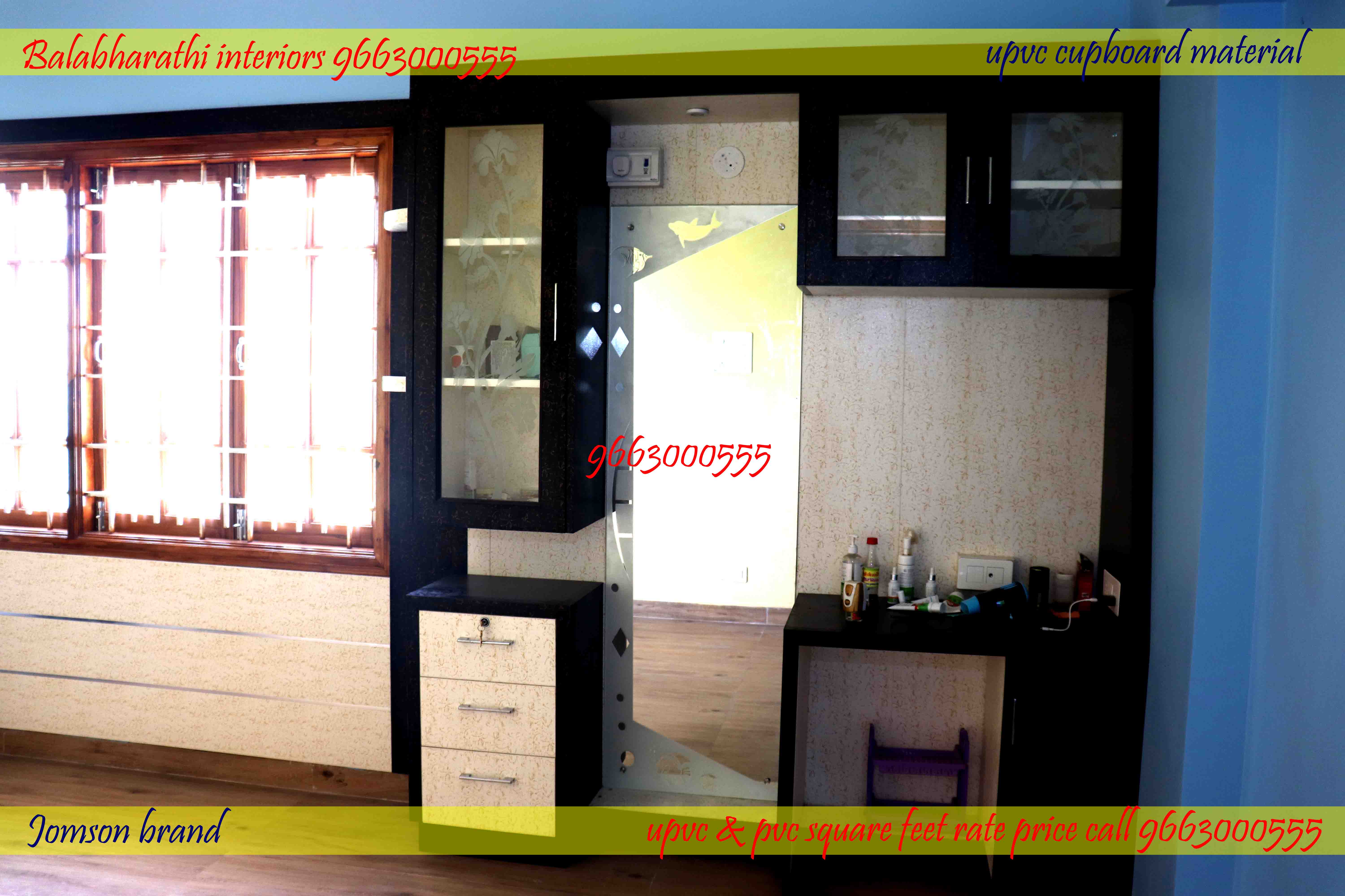 Jomson UPVC & PVC Interiors coimbatore,Tiruppur,Erode 9663000555.
